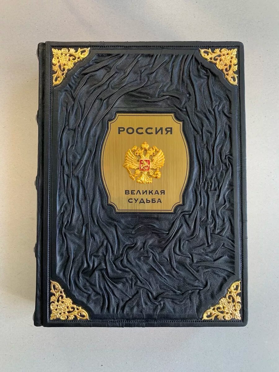 Россия. Великая судьба (подарочная кожаная книга)