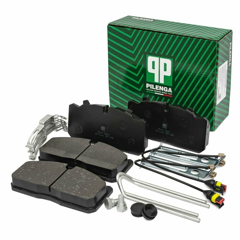 Колодки тормозные дисковые передние задние для GAZ ГАЗон NEXT PILENGA FD-P 3360