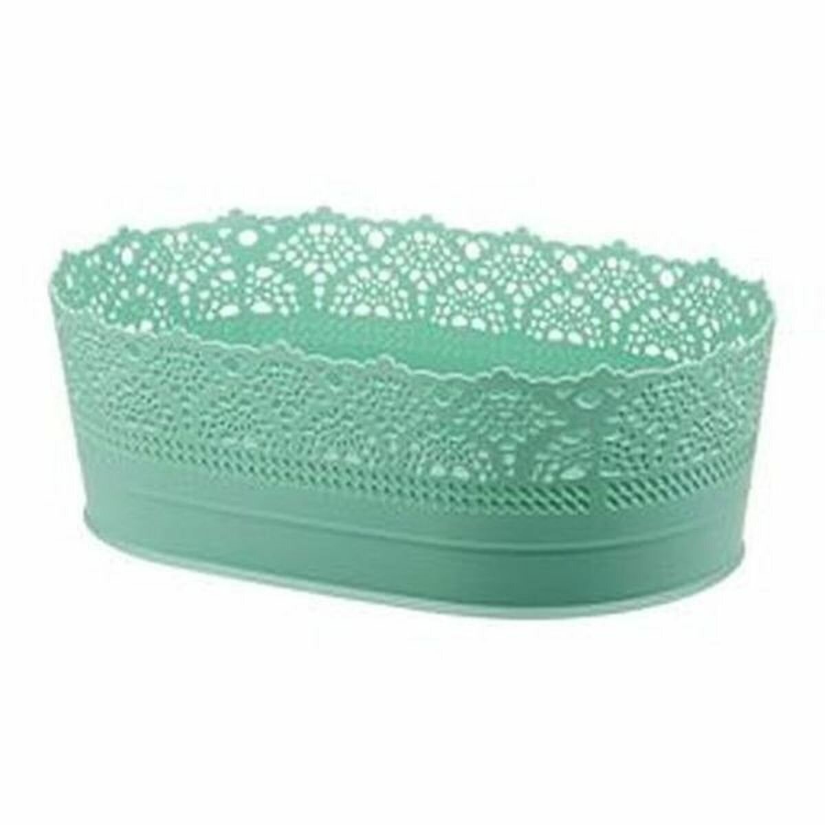 Сухарница Ажур 28см Фисташковый IDEA (М-Пластика) М1191