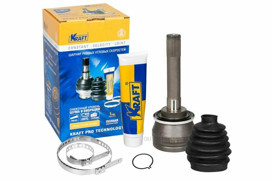 KRAFT KT059110 ШРУС наружный SsangYong Korando 2.0-3.2(88-06), Musso 2.0-3.2(96-07) /Tagaz Tager 2.9 (08-)