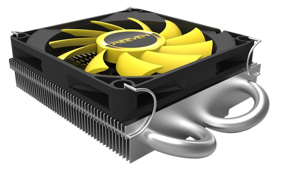 Кулер ЦПУ REEVEN VANXIE Super Slim (34mm) RC-0801b , для процессора
