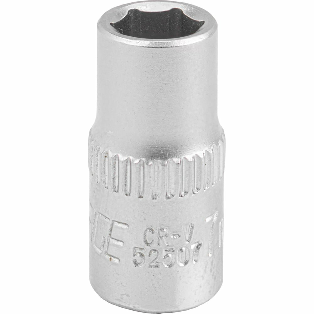 Головка торцевая 6-гранная (7 мм; L=25 мм; 1/4DR) ROCKFORCE RF-52507(11639)