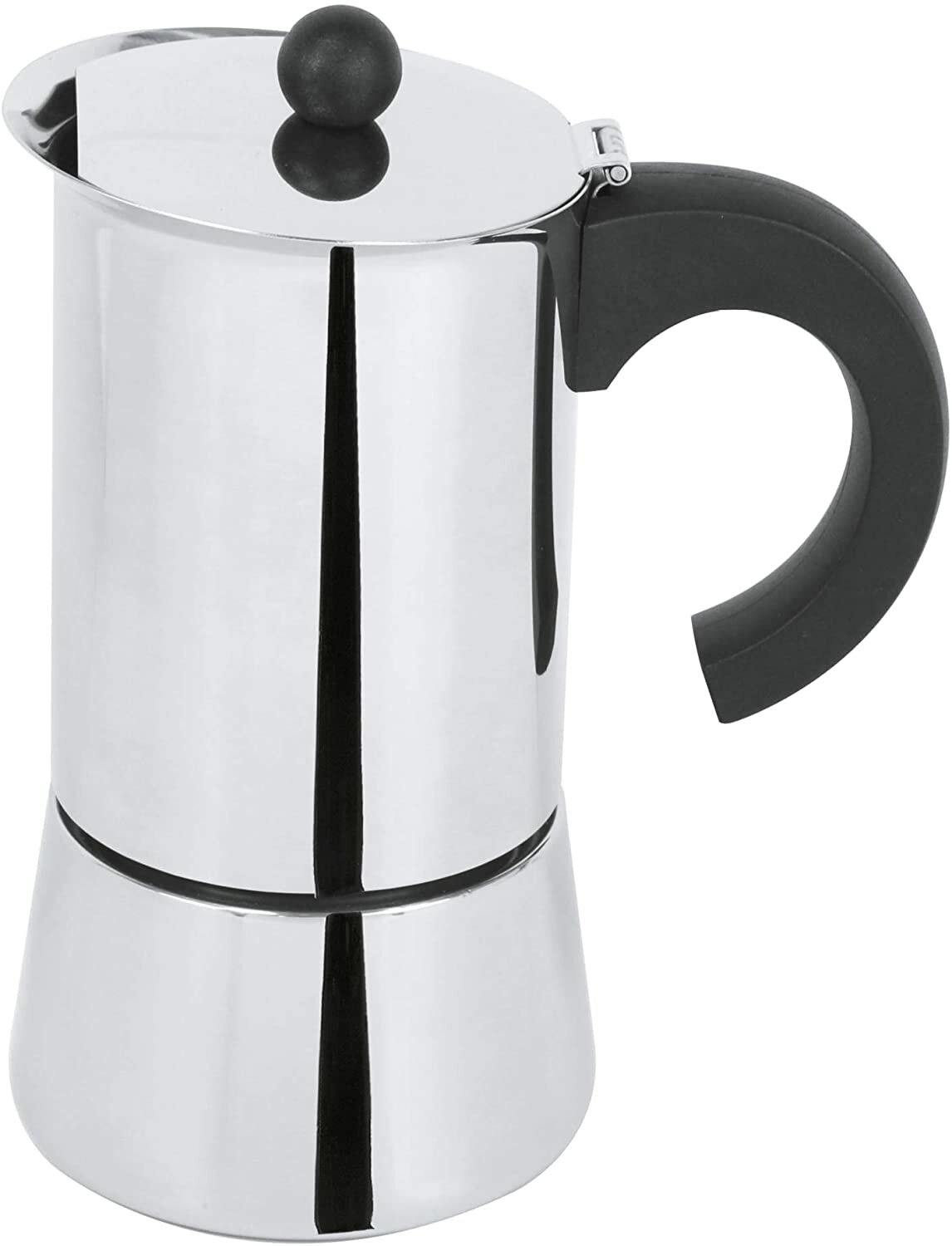 C6TAB Кофейник Адриа Cristel (блестящая сталь) на 6 чашек, индукция, нерж. сталь