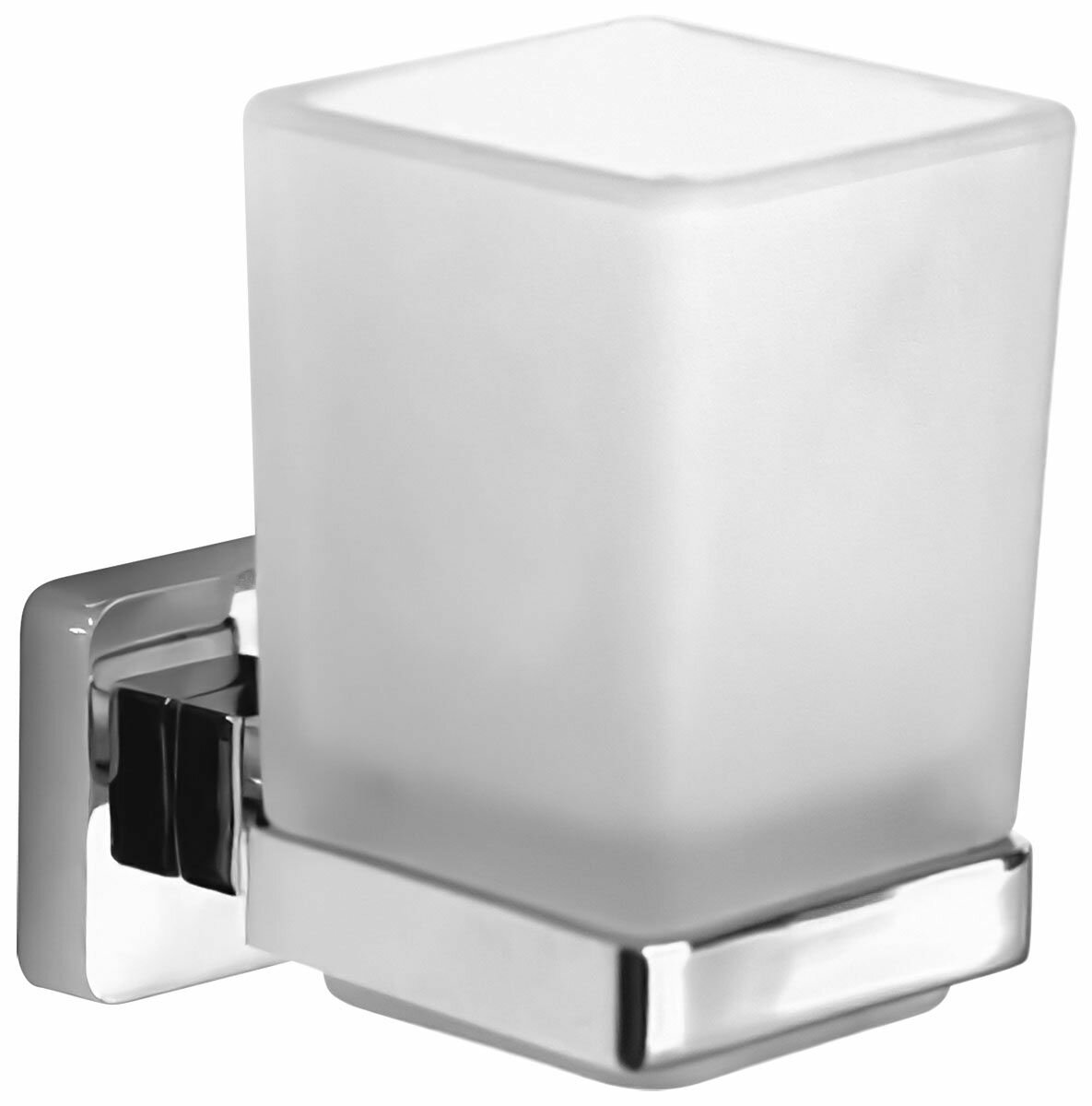 Держатель Rainbowl CUBE одинарный + стакан квадратный (2784-1)