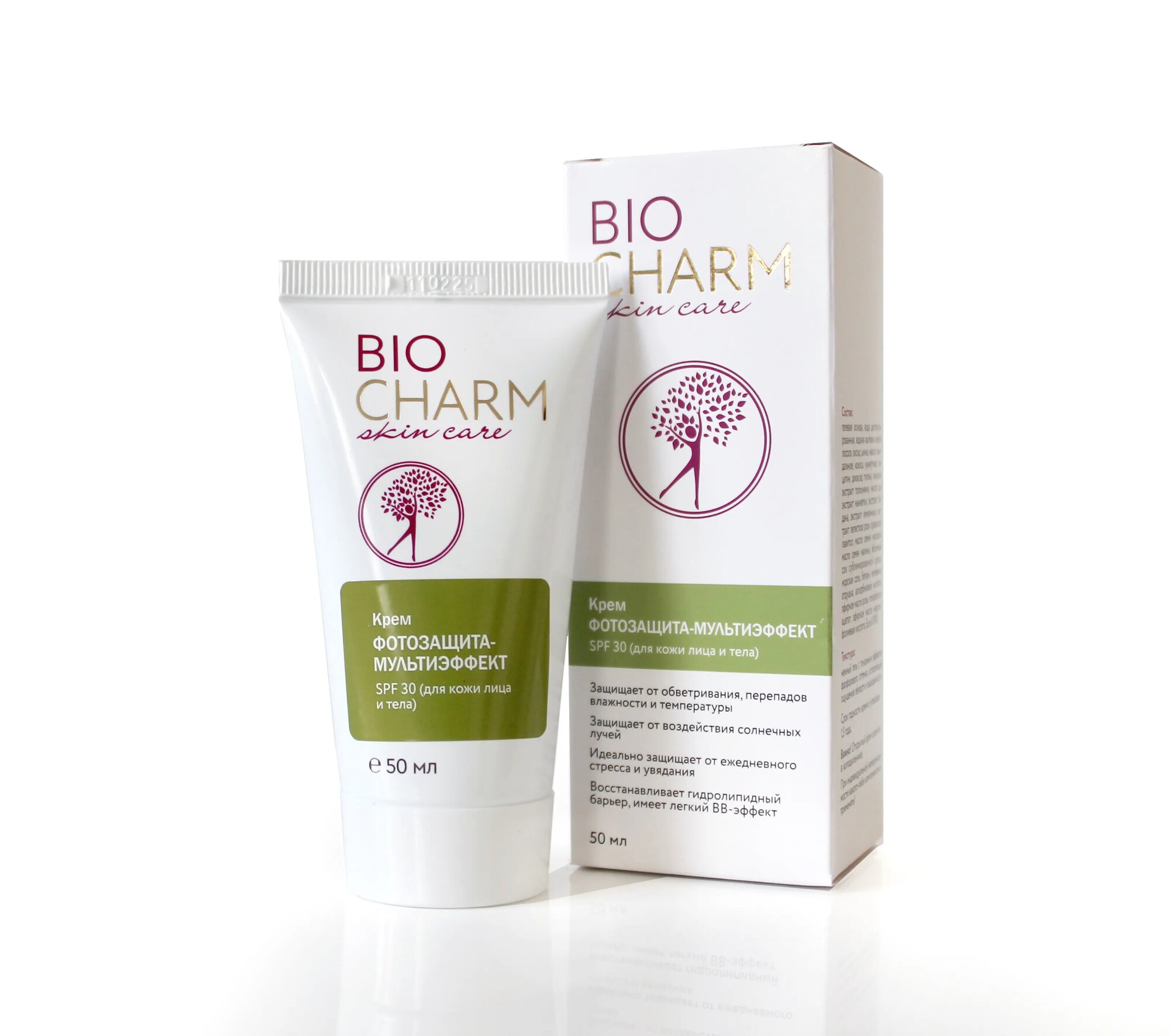 Крем Биошарм фотозащита-мультиэффект, SPF-30, 50 мл.