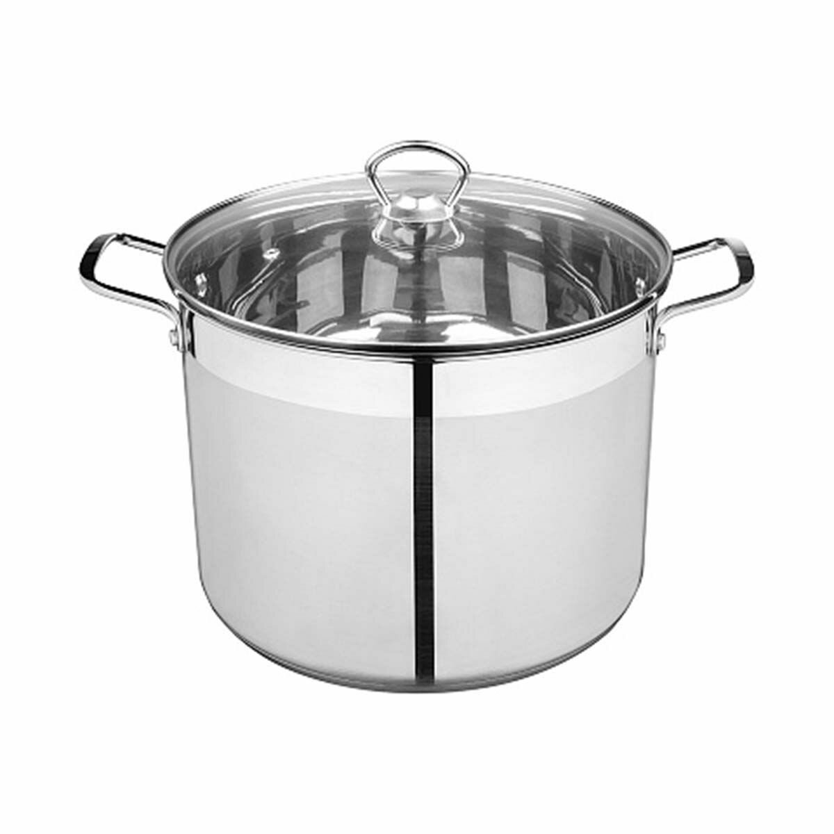 Кастрюля Mallony Culinaria с крышкой, нержавеющая сталь, 10,6 л