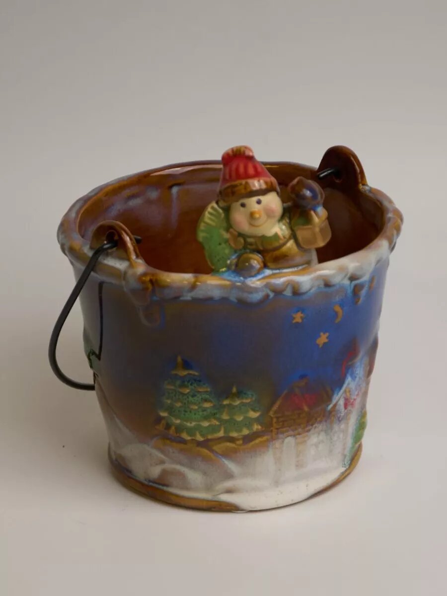 Новогодняя конфетница