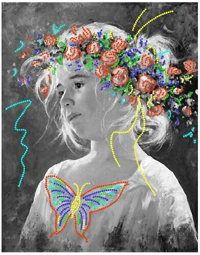 Схема для вышивания бисером Схема для вышивания бисером №8