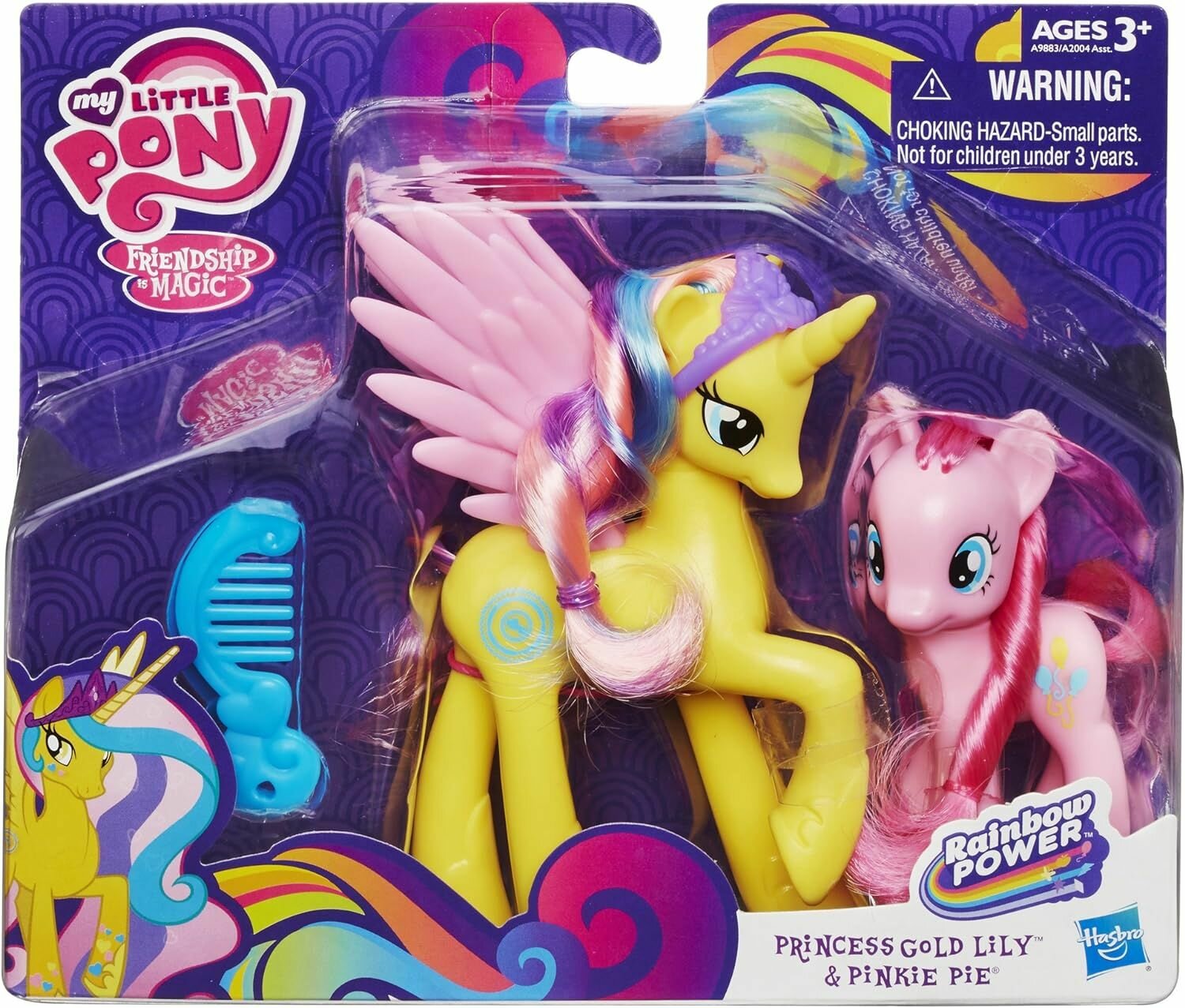My Little Pony, Фигурка принцессы Золотой Лилии и Пинки Пай