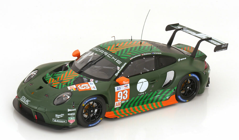 Модель коллекционная IXO Porsche 911 RSR-19 no 93 24H le mans 2022
