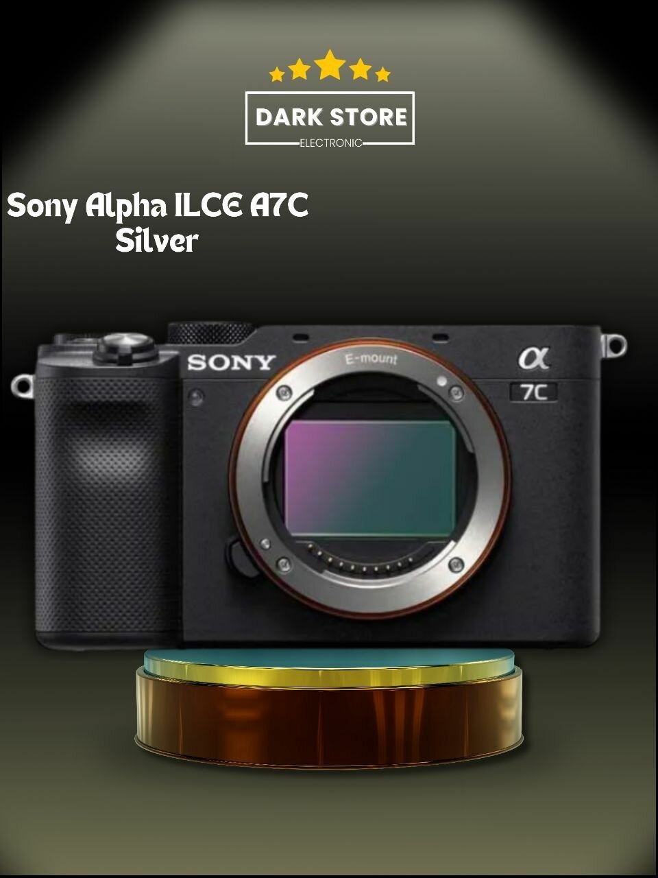 Фотоаппарат SONY ALPHA ILCE A7C BODY SILVER