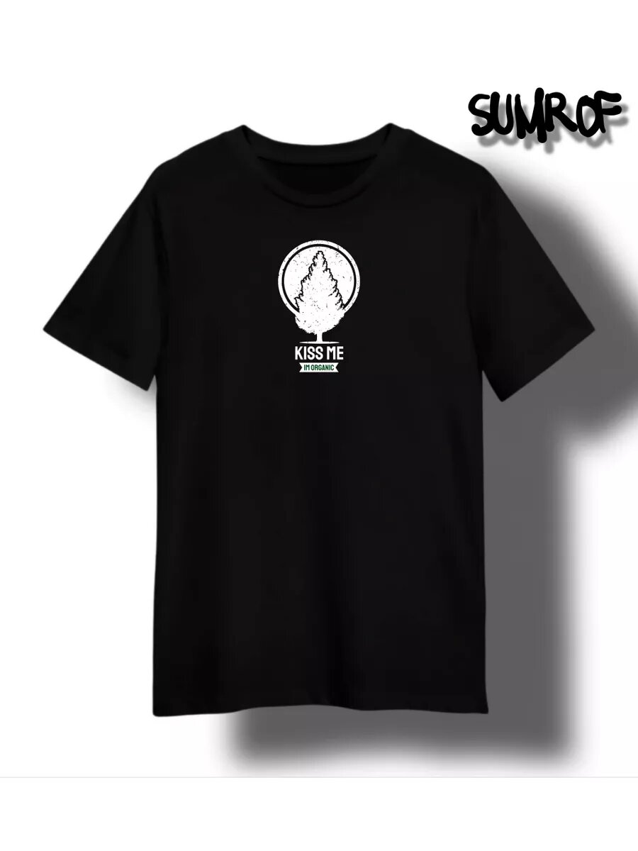 Футболка kiss me лес