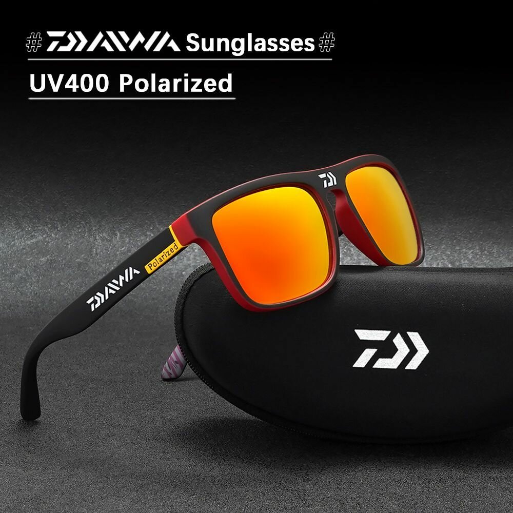 DAIWA Поляризованные очки для рыбалки UV400 с коробкой