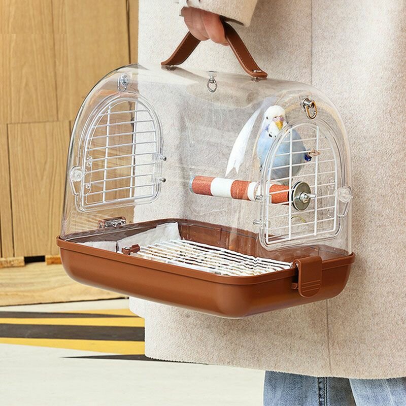 Клетка для попугая, пригодная для выноса, Переноска для птиц -KP