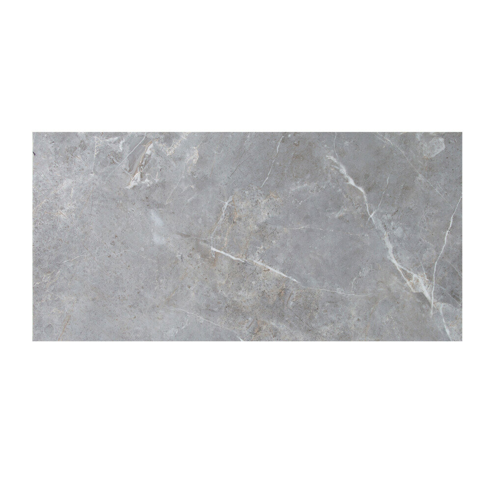 Панель самоклеящаяся ПВХ 600х300х2 мм Grace Нова София серый мрамор 1,08 кв. м (6 шт.)