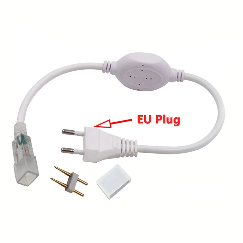 Трансформатор XUNATA для светодиодной ленты 220 В 6mm US plug