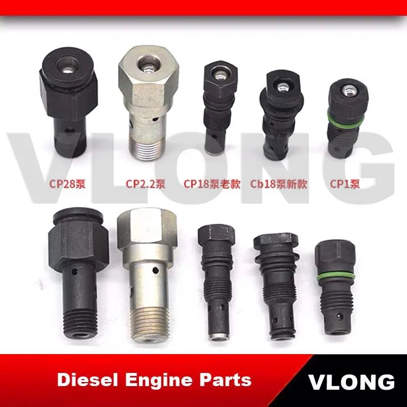100% Подлинный Новый Перепускной Клапан Топливного насоса EFI, Калибровка датчика Предохранительного клапана, Винт Возврата масла Дизельного насоса, Винт Подачи масла