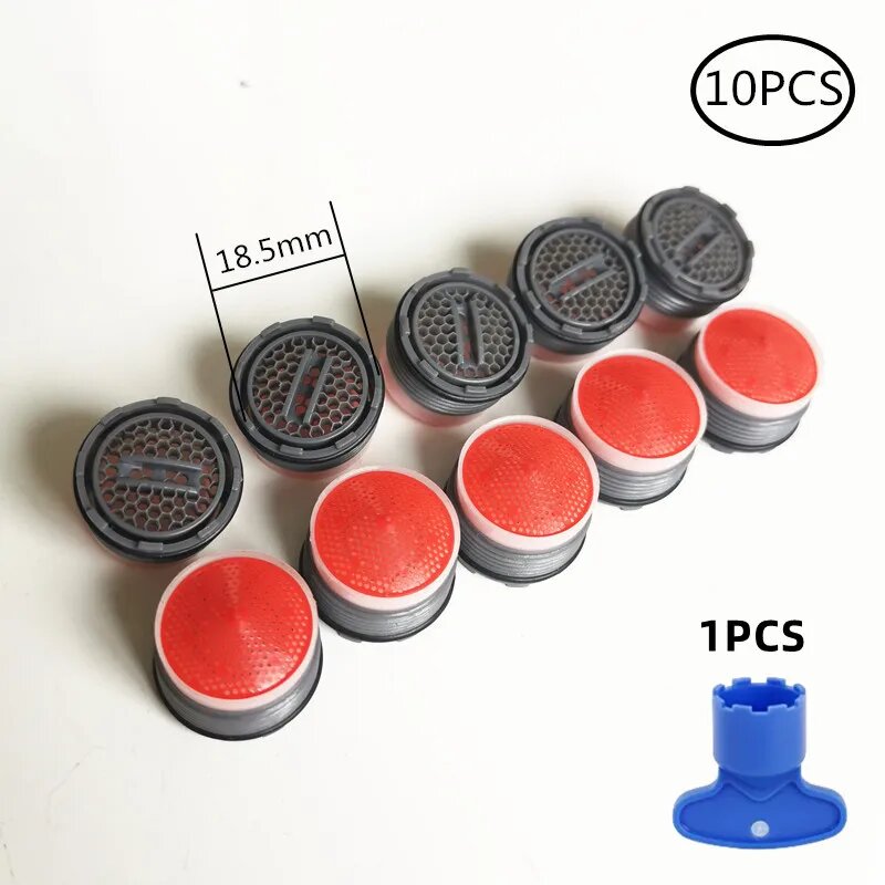 AOLEBEI Аэраторы для смесителей 10 шт. 18,5 мм A-18.5