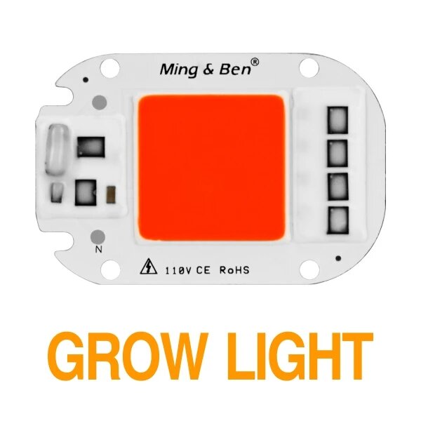 Светодиодный фито-светильник MING&BEN 50W 220v