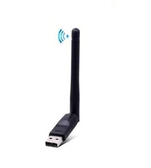 USB Wi-Fi адаптер с антенной, 150 Мбит/с, Цвет: B-MTK7601-PE BAG