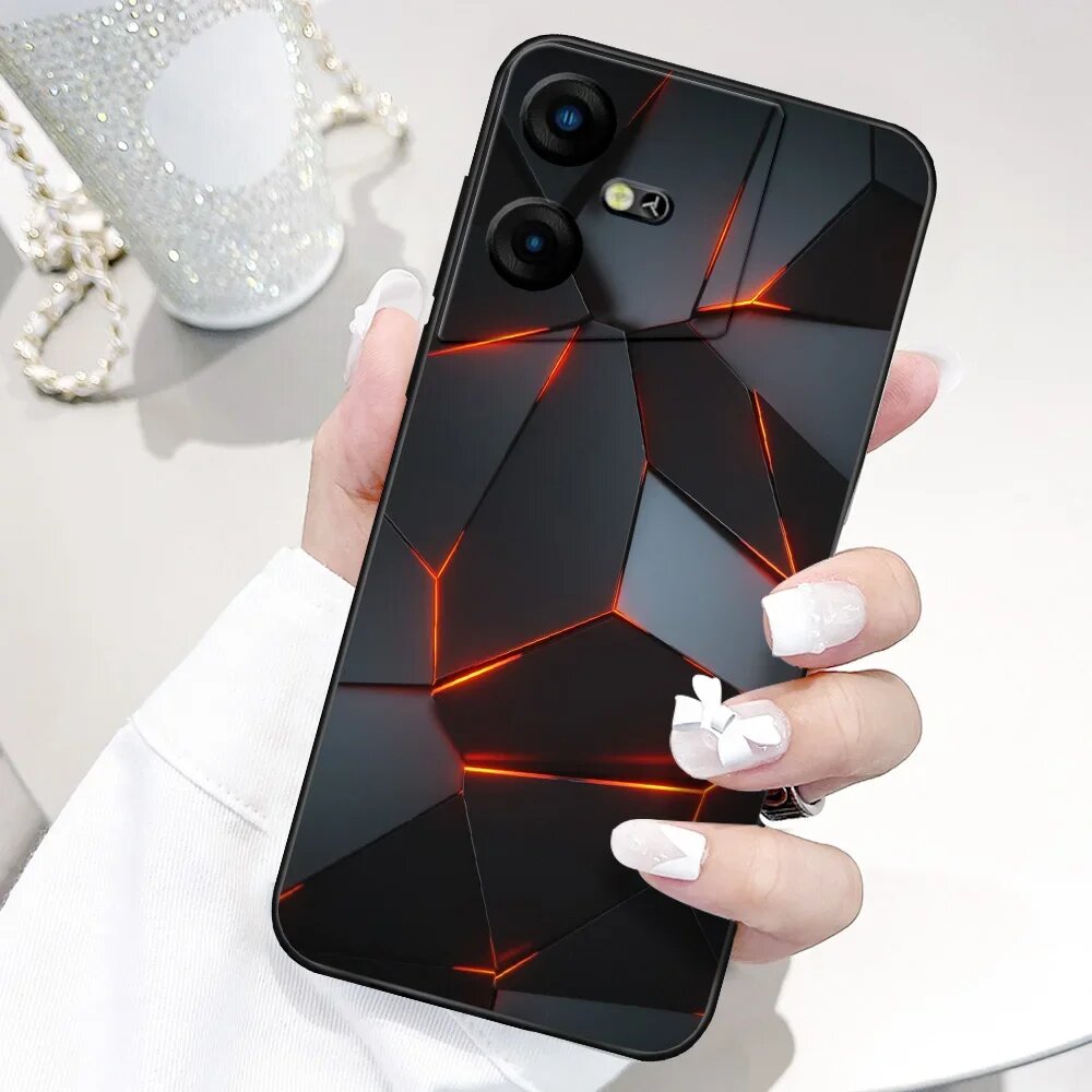 Чехол для Tecno Pova Neo 3 для Pova Neo3 Мягкий силиконовый чехол из ТПУ для Tecno Pova Neo 3 Чехол Love Coque Animal Funda Bumper B0897