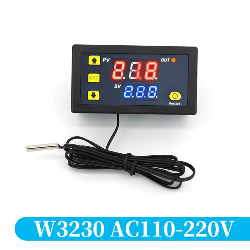 Термостат W3230 AC110-220V