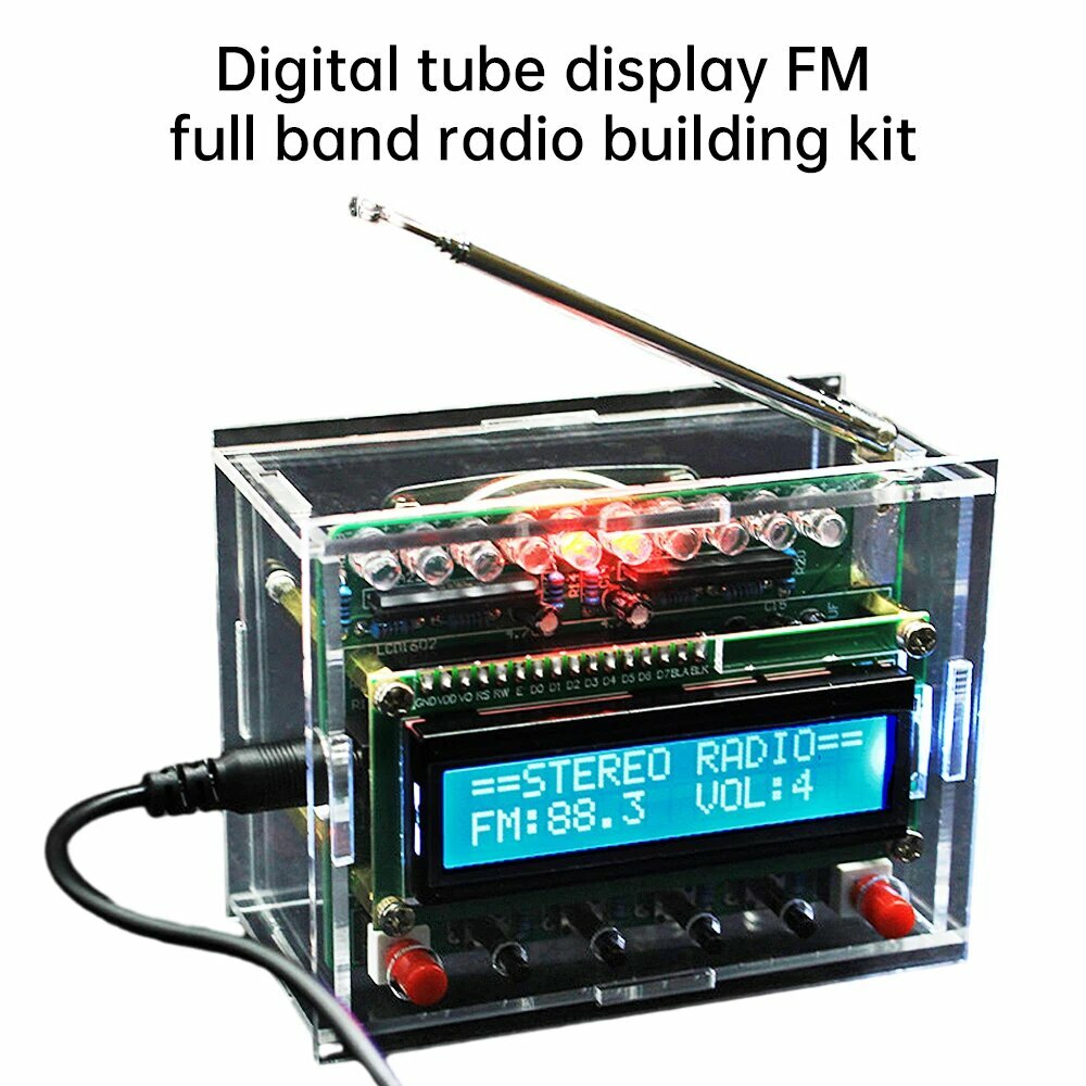 Цифровой радиоприемник 87-108MHz
