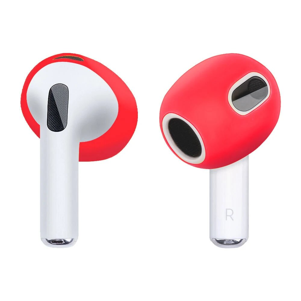 Силиконовые амбушюры для AirPods 3 Trig Rain 2 шт. Red