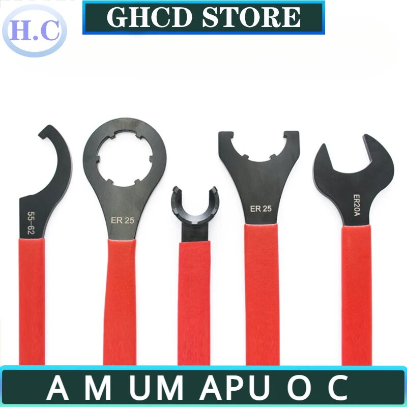 ER Iso Apu гаечный ключ Er ER8 ER11 ER16 ER20 ER25 ER32 ER40 ISO20 ISO25 ISO30 APU13 APU16 C25 C32 C40 ER16MS ER20MS гаечный ключ гайка ER11-M