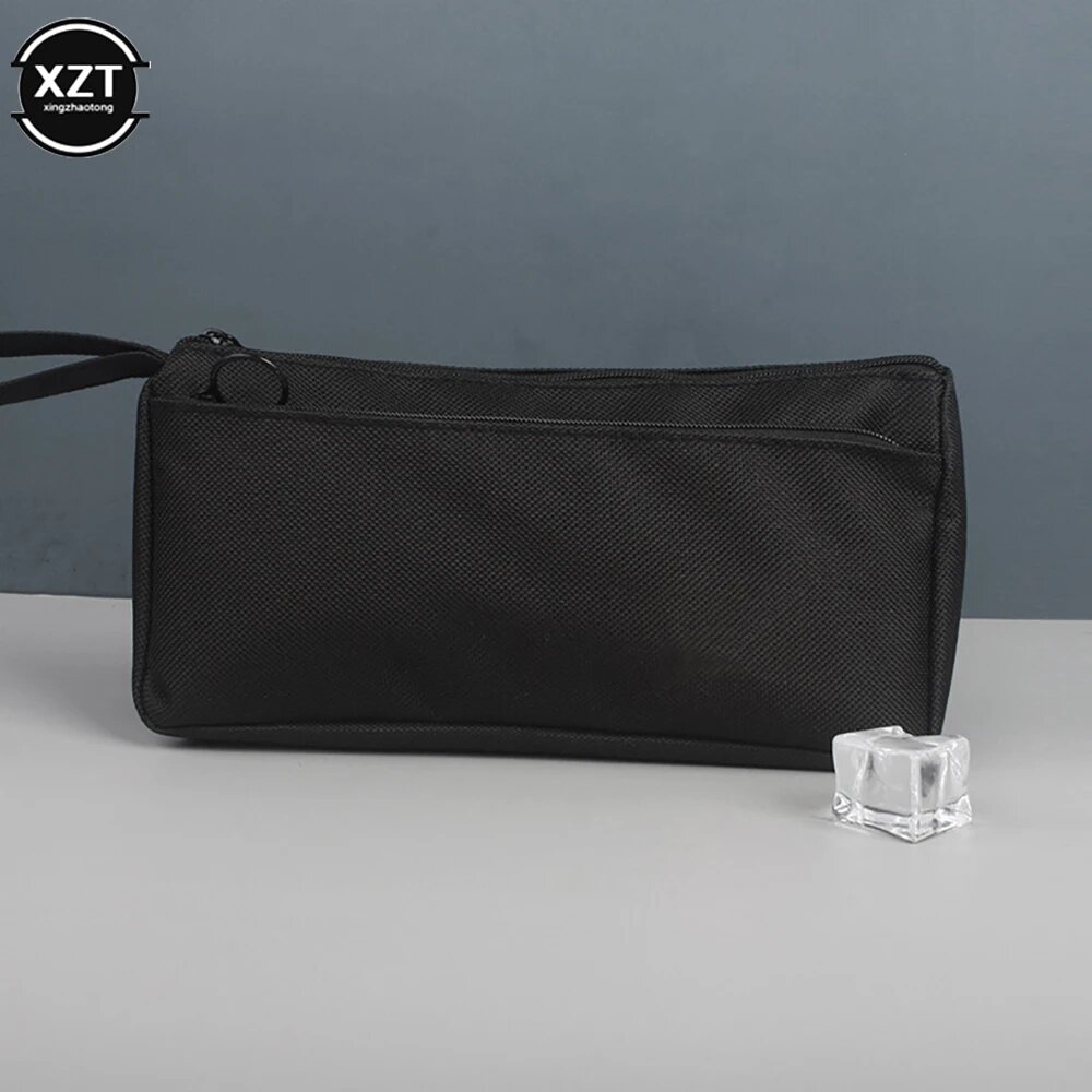 Чехол для карандашей, черный чехол для школьных принадлежностей, чехол для карандашей, школьные принадлежности, чехол для карандашей Черный, black