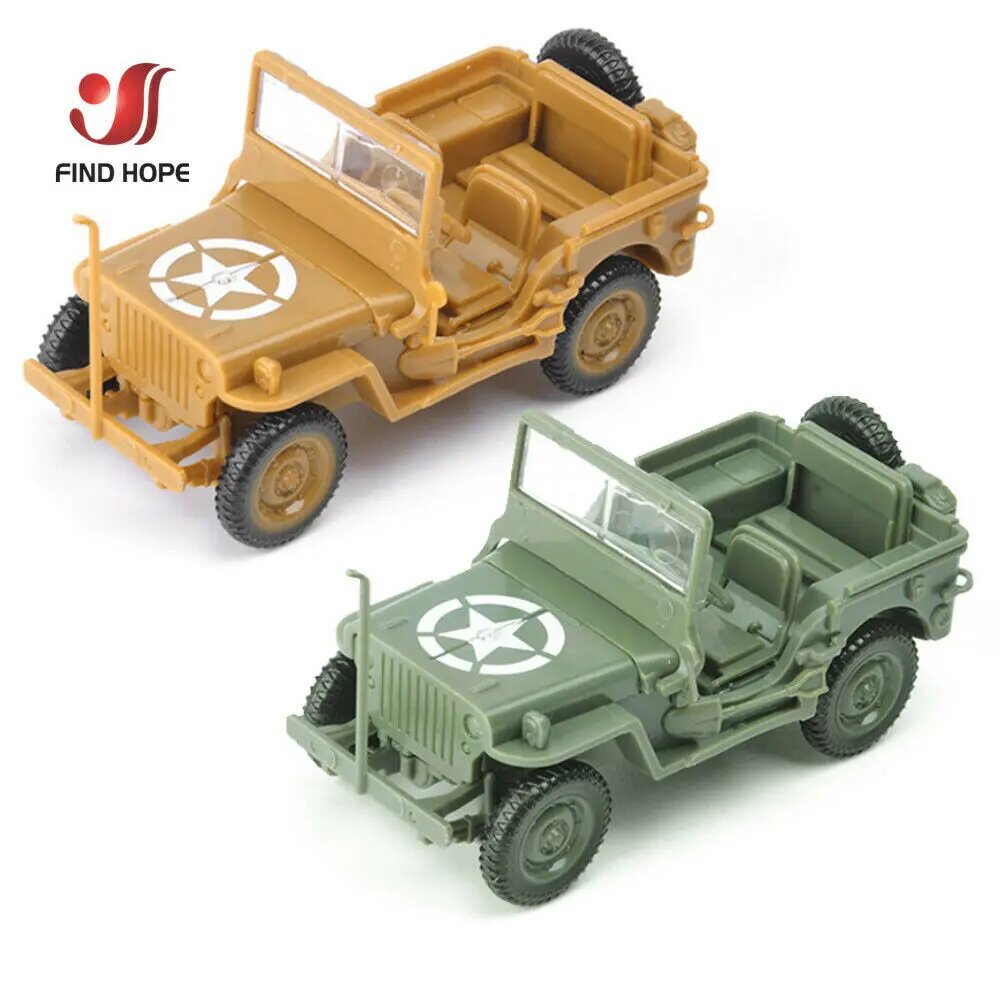 Сборная модель Willys Jeep 1/48 FIND HOPE