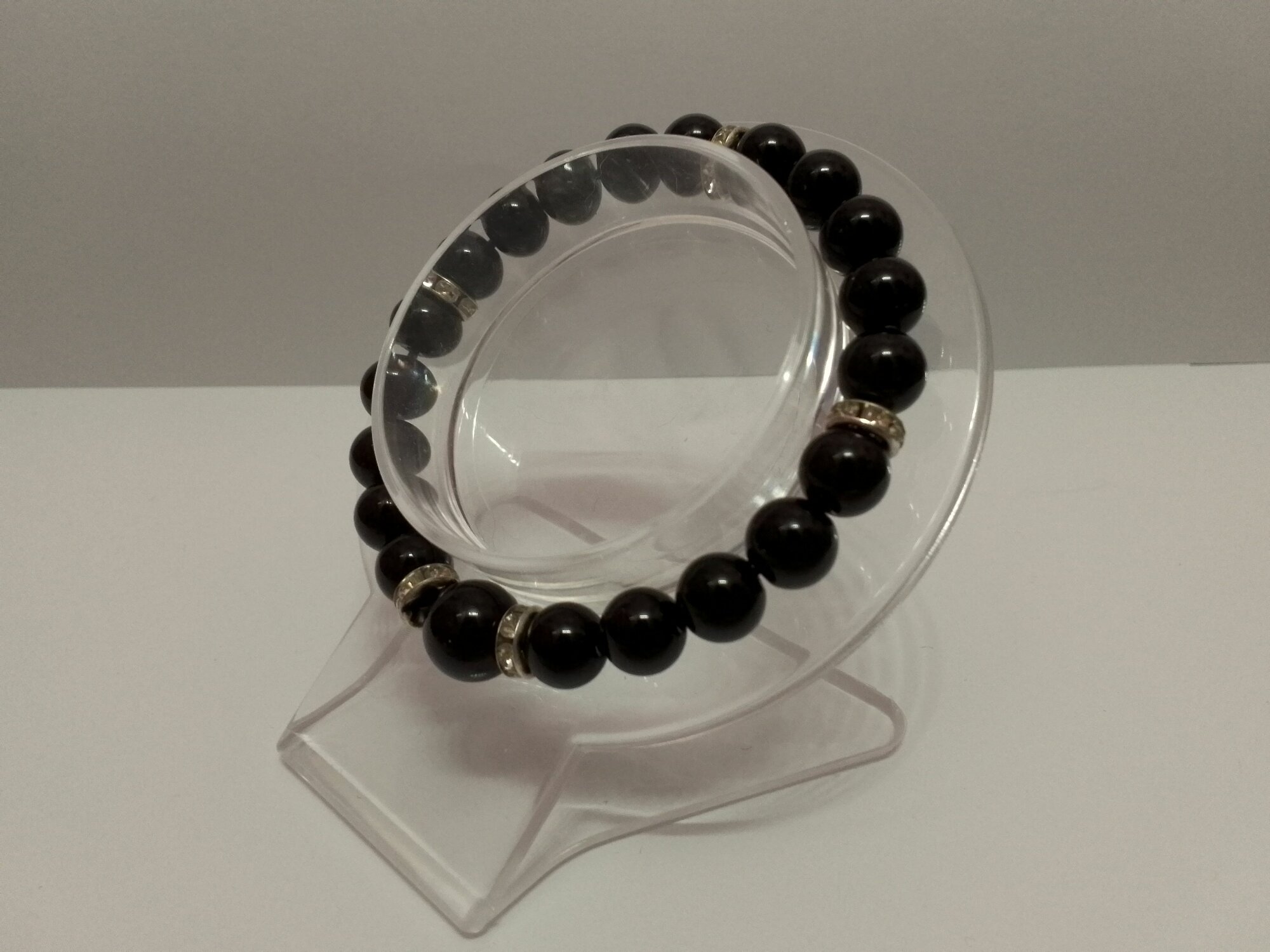 Браслет-нить, агат