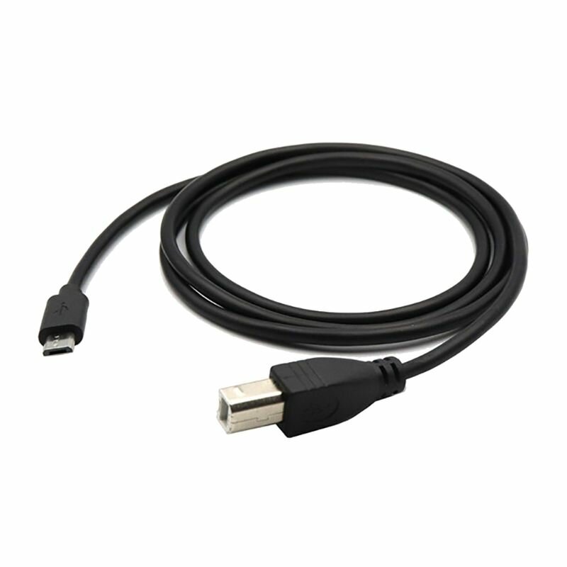 Новый кабель Micro USB типа B для передачи данных OTG сканера, MIDI-контроллера, клавиатуры, разъема принтера