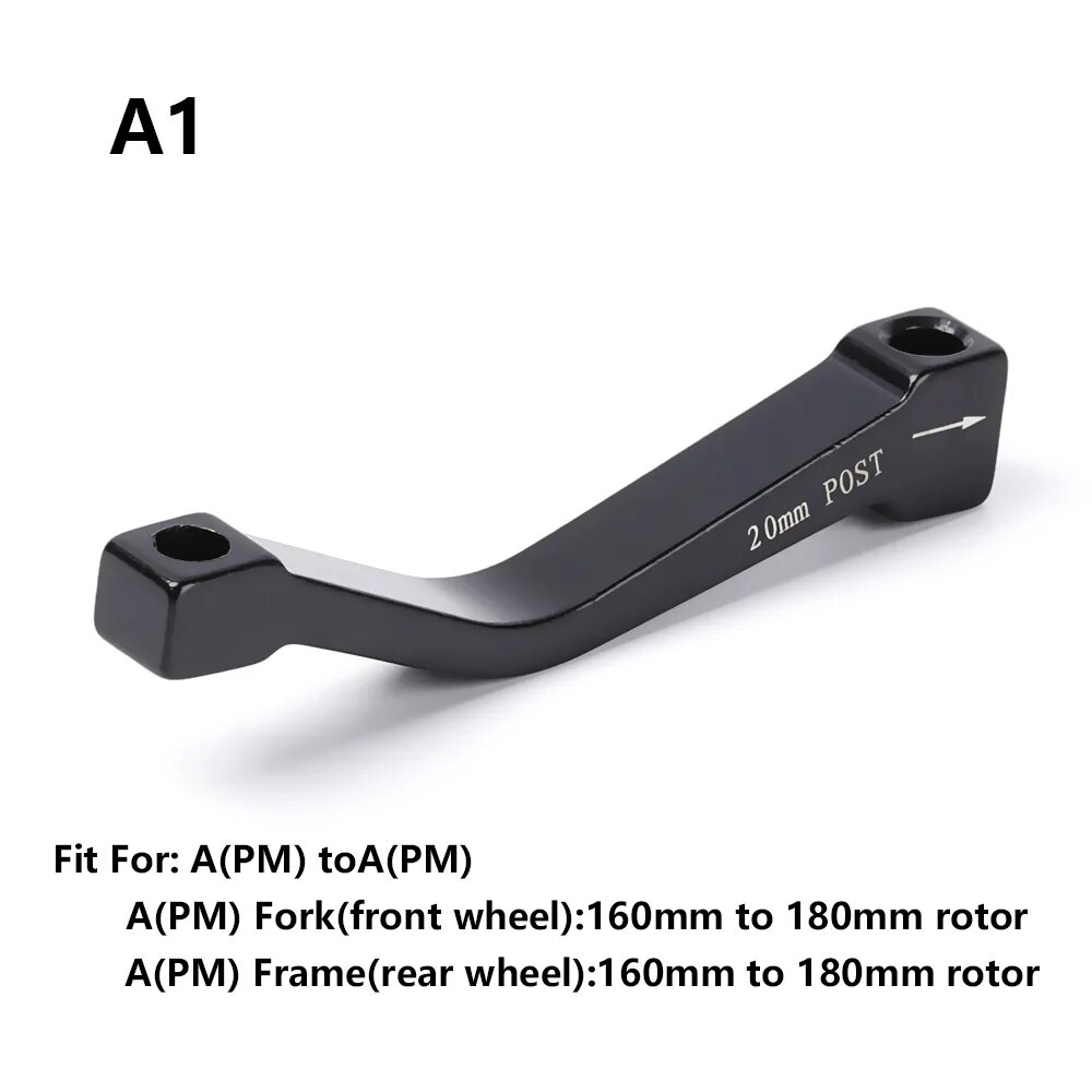 Адаптер тормозных дисков SEKINEW IS/PM(A/B) to PM(B), черный A1