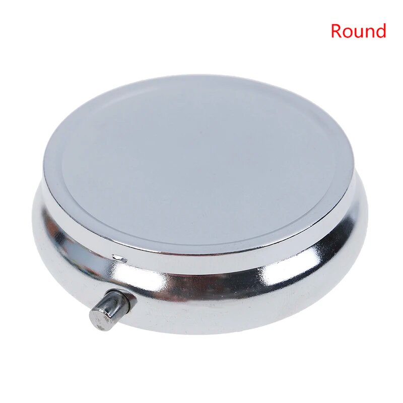 Металлический чехол для таблеток Round