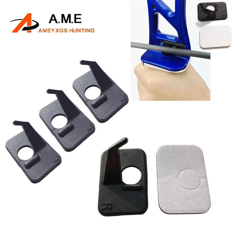AMEYXGS Пластиковый клейкий упор для стрелы для правой/левой руки 10pcs Right Hand