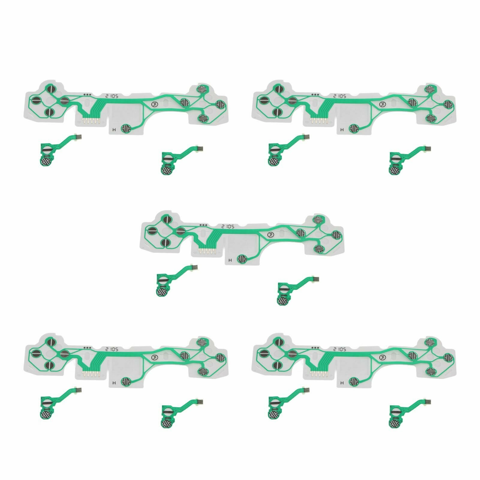 5 комплектов гибкого ленточного кабеля для PS5, сменная проводящая пленка для ручки геймпада FPC для контроллера PS5