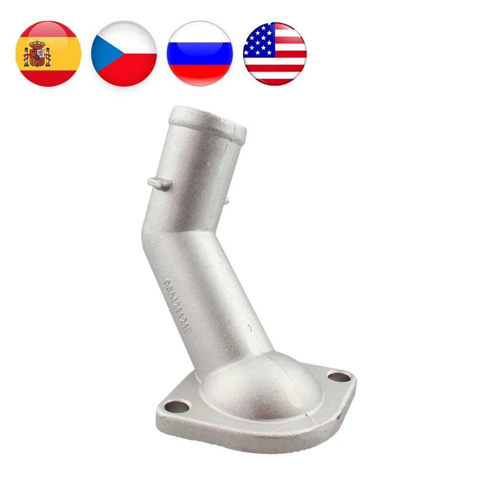 Алюминиевая крышка корпуса термостата для Audi TT Golf Jetta 06A121121F