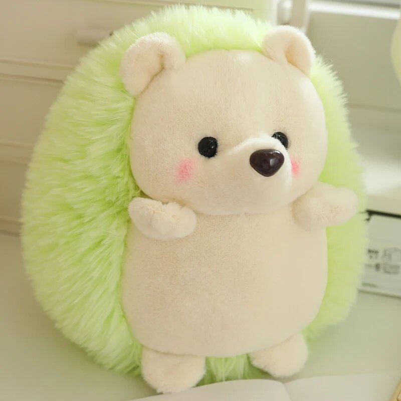 Плюшевый ежик Biscuit Puppy green, 25cm