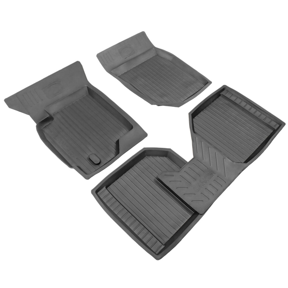 Коврики в салон резиновые для Mitsubishi Lancer IX (03-08),
