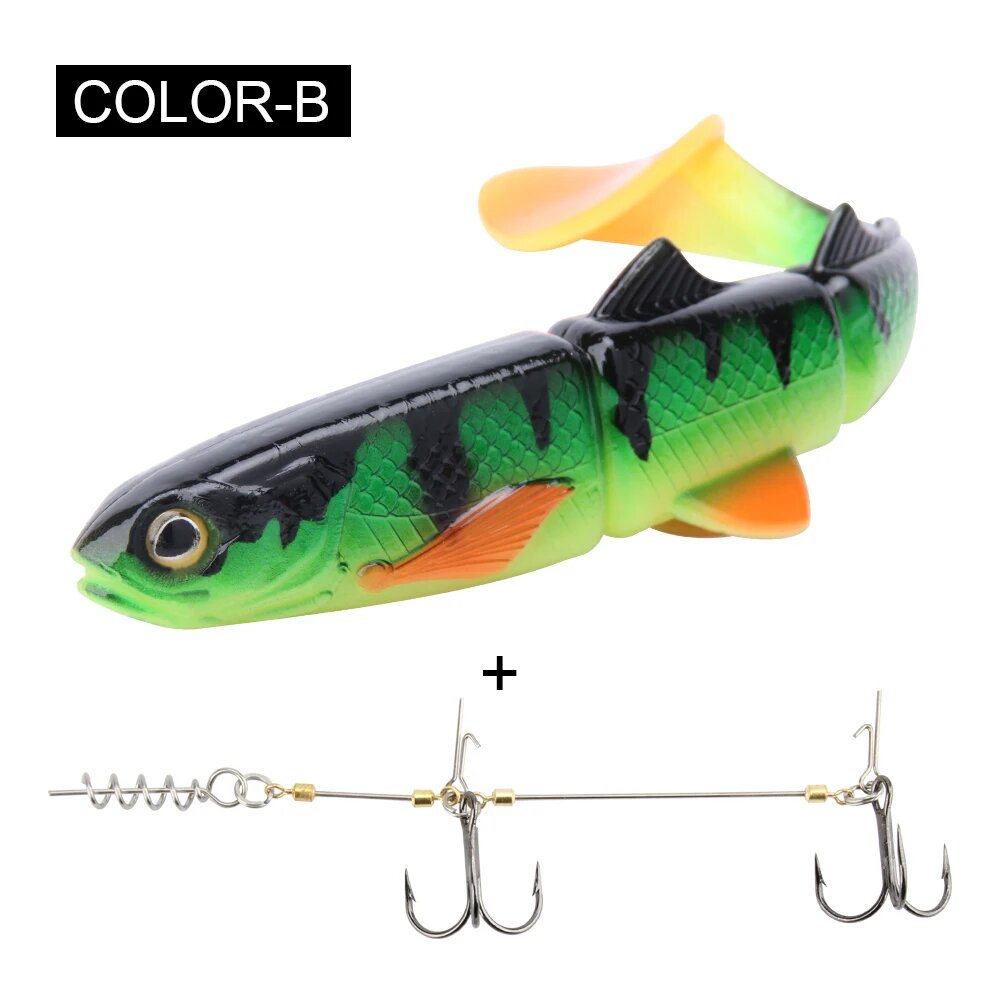 Spinpoler Pike Stinger Rig, 16cm, 25g, Color-B