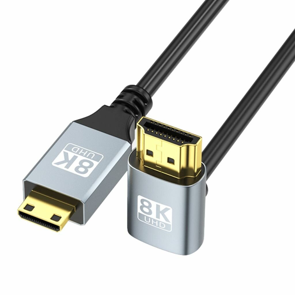 Металлическая версия 2.1 mini HDMI-видеокабель HDMI 8K1m up model