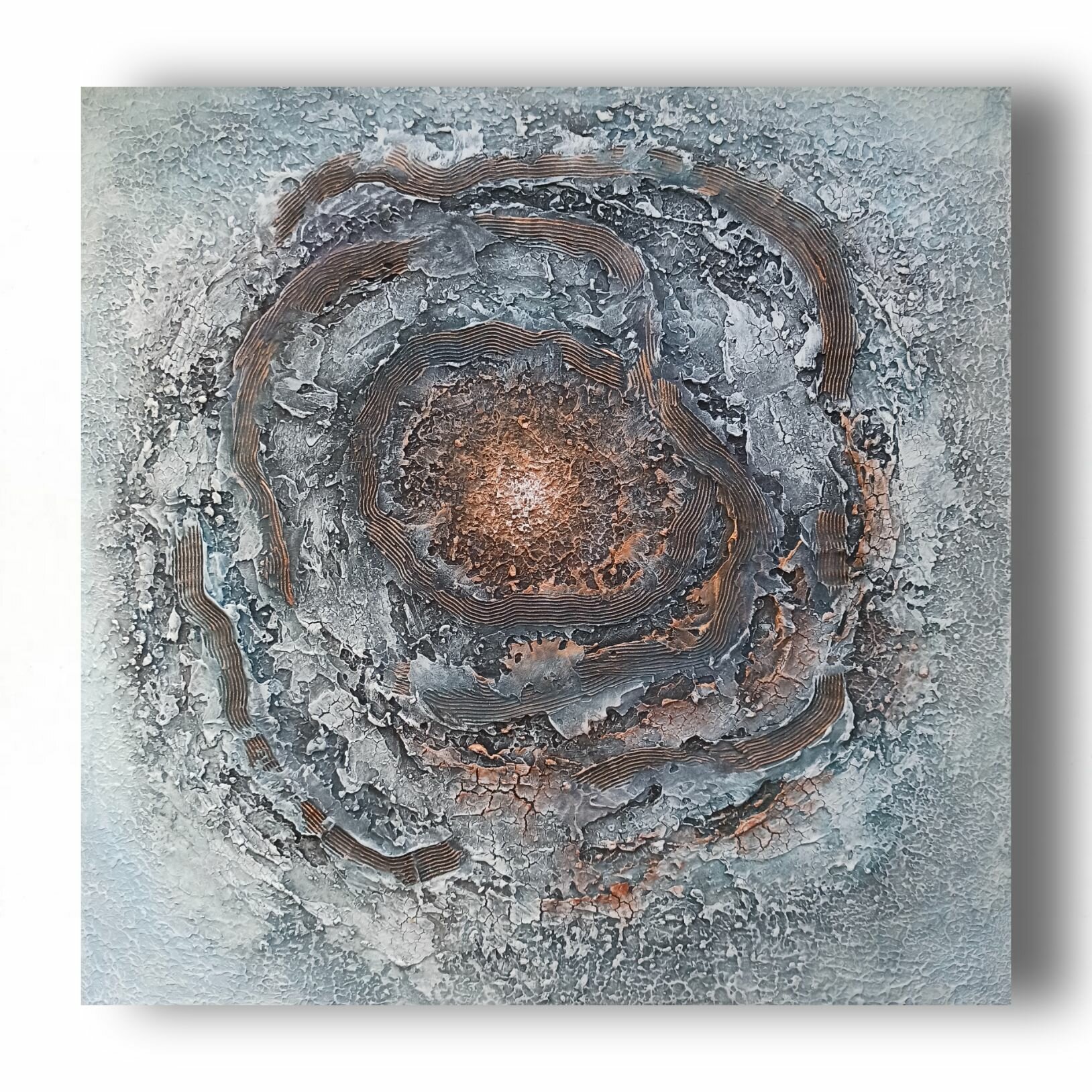 Картина абстрактная интерьерная 50*50см