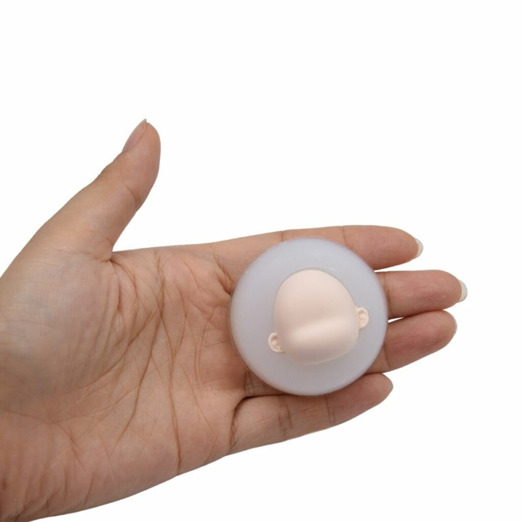 Силиконовая форма для лица из глины