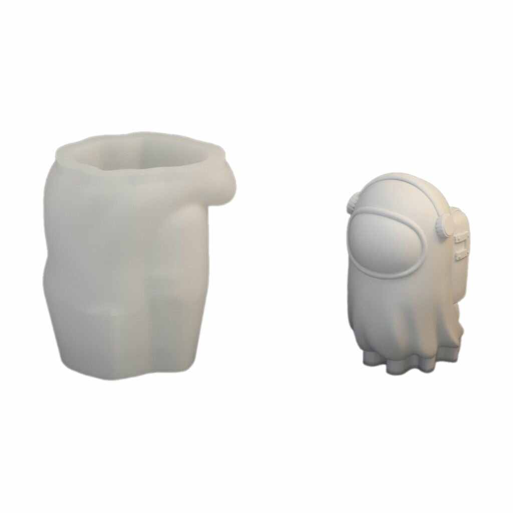 Эпоксидная форма для лунного астронавта своими руками-Космический призрак