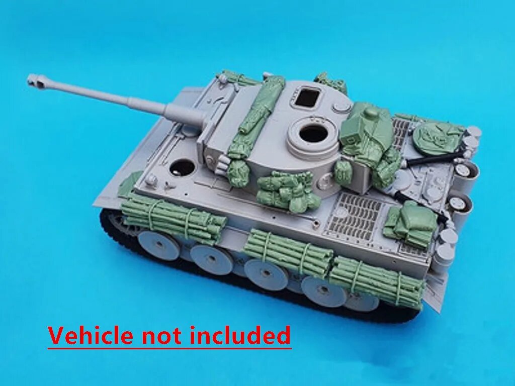 Сборная модель танка Tiger 1 YTYIN 1/35