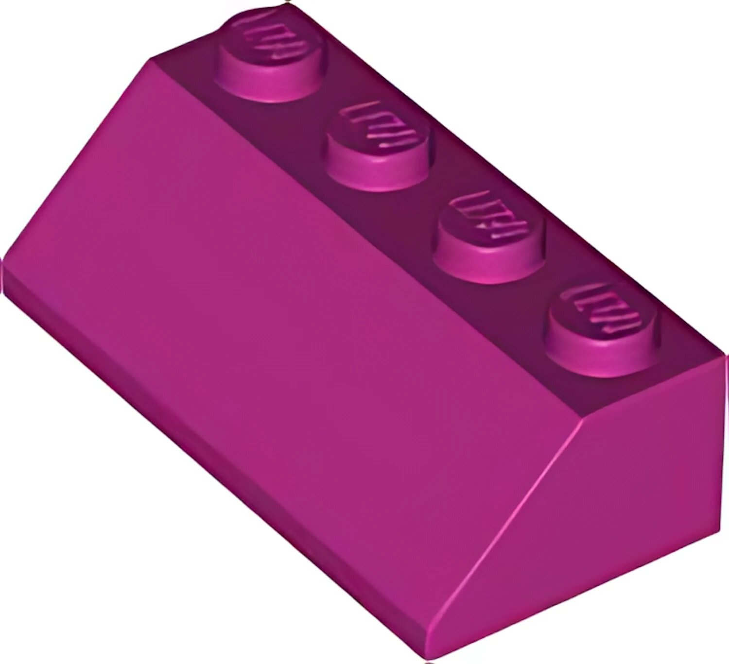 Деталь LEGO Lego Slope 45 2 x 4 3037 Magenta U