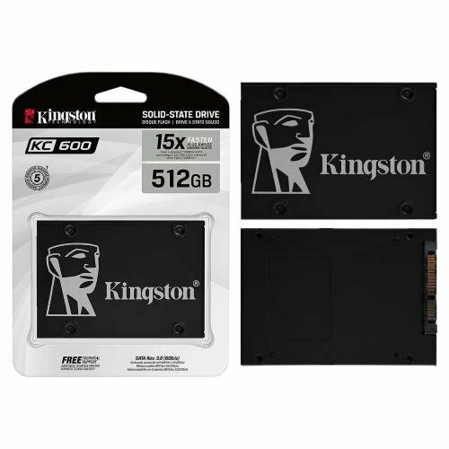 Твердотельный накопитель Kingston KC600 512 ГБ SATA SKC600/512G