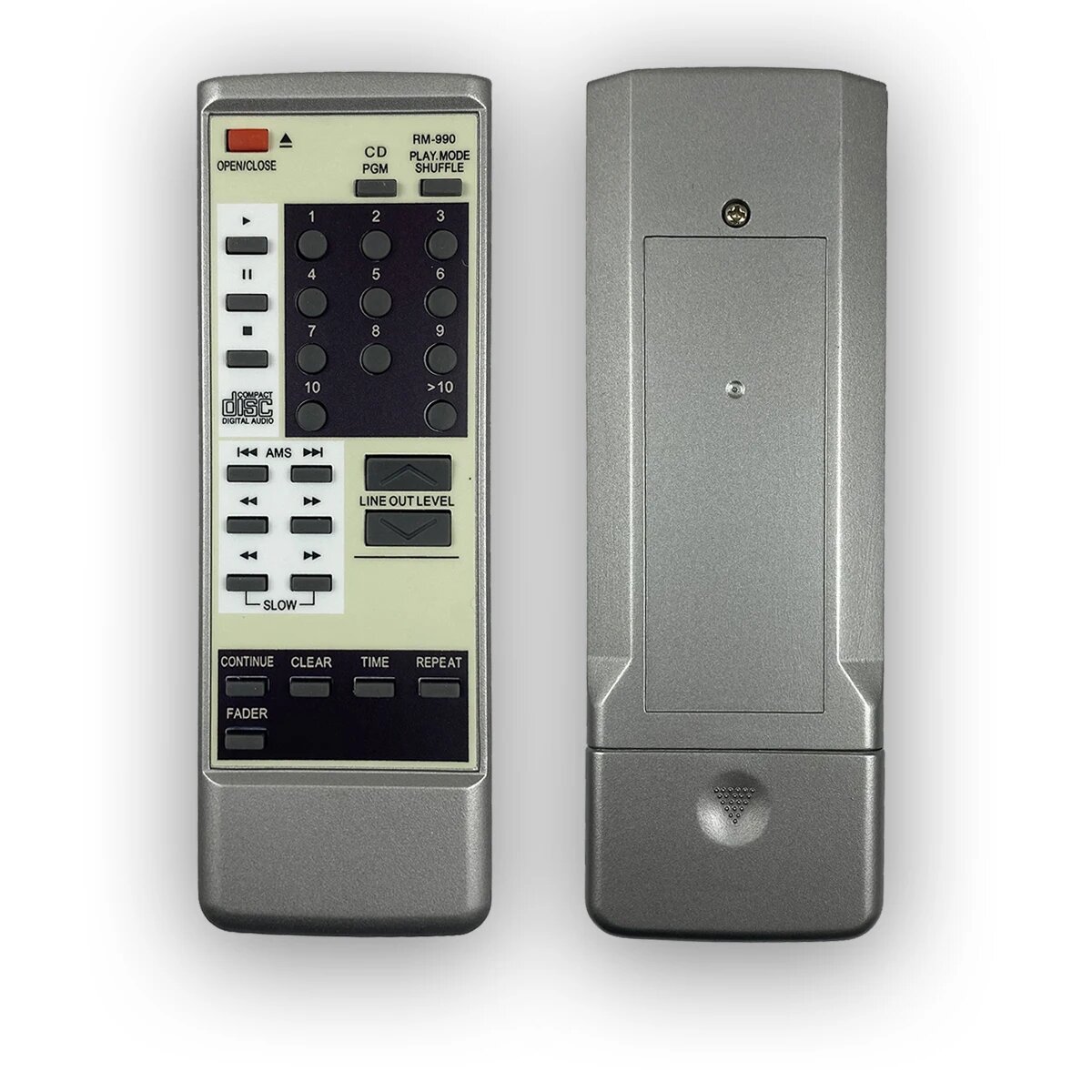 Новый запасной пульт дистанционного управления для CD-плеера Sony, подходит для CDP790 CDP970 CDP990 CDP991 CDP227 CDP228 CDP333 CDP497 CDP590