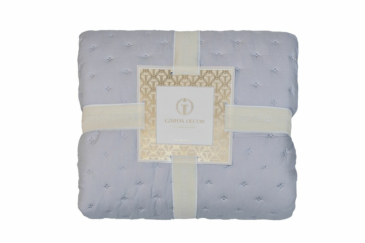 Покрывало Garda Decor 177HON-22260 "Астро" 240 х 260см серое